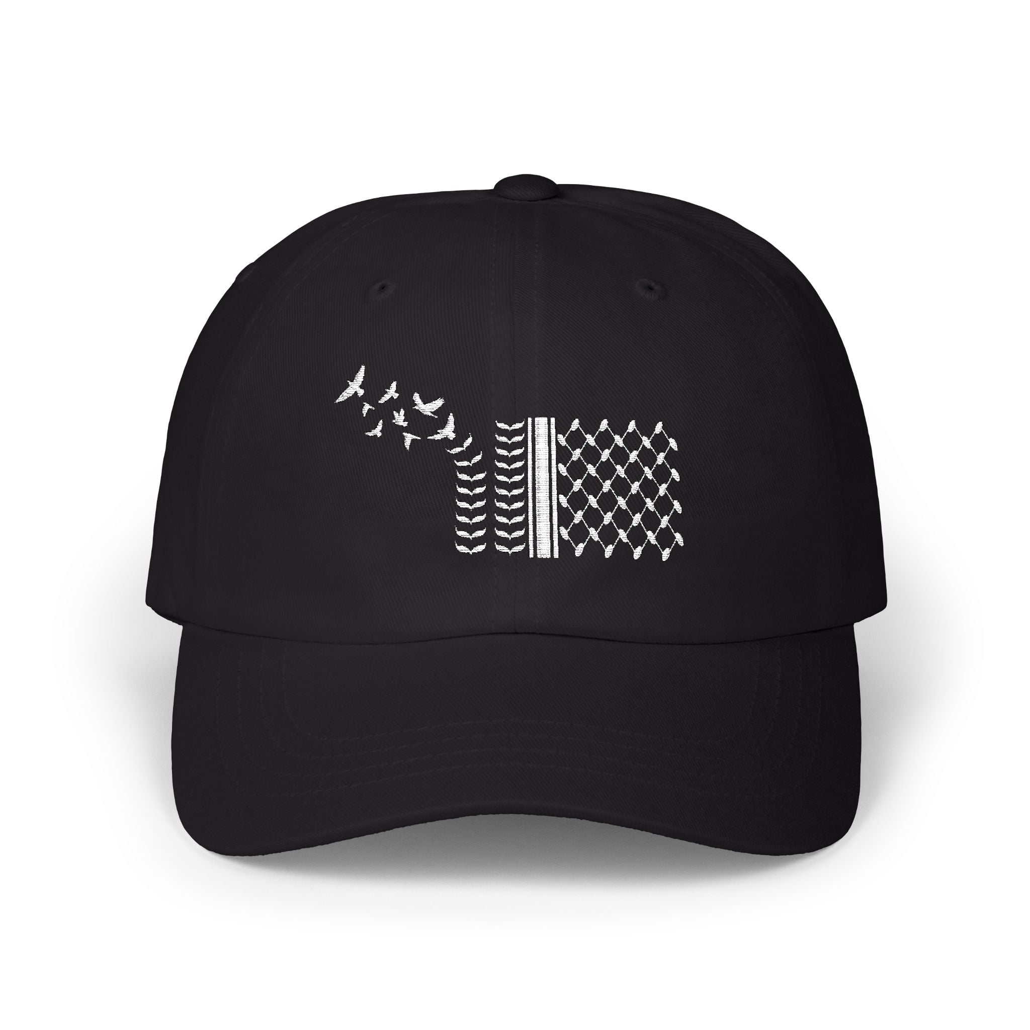 Keffiyeh with Flying Birds Palestine Embroidered Hat – SunnahBay
